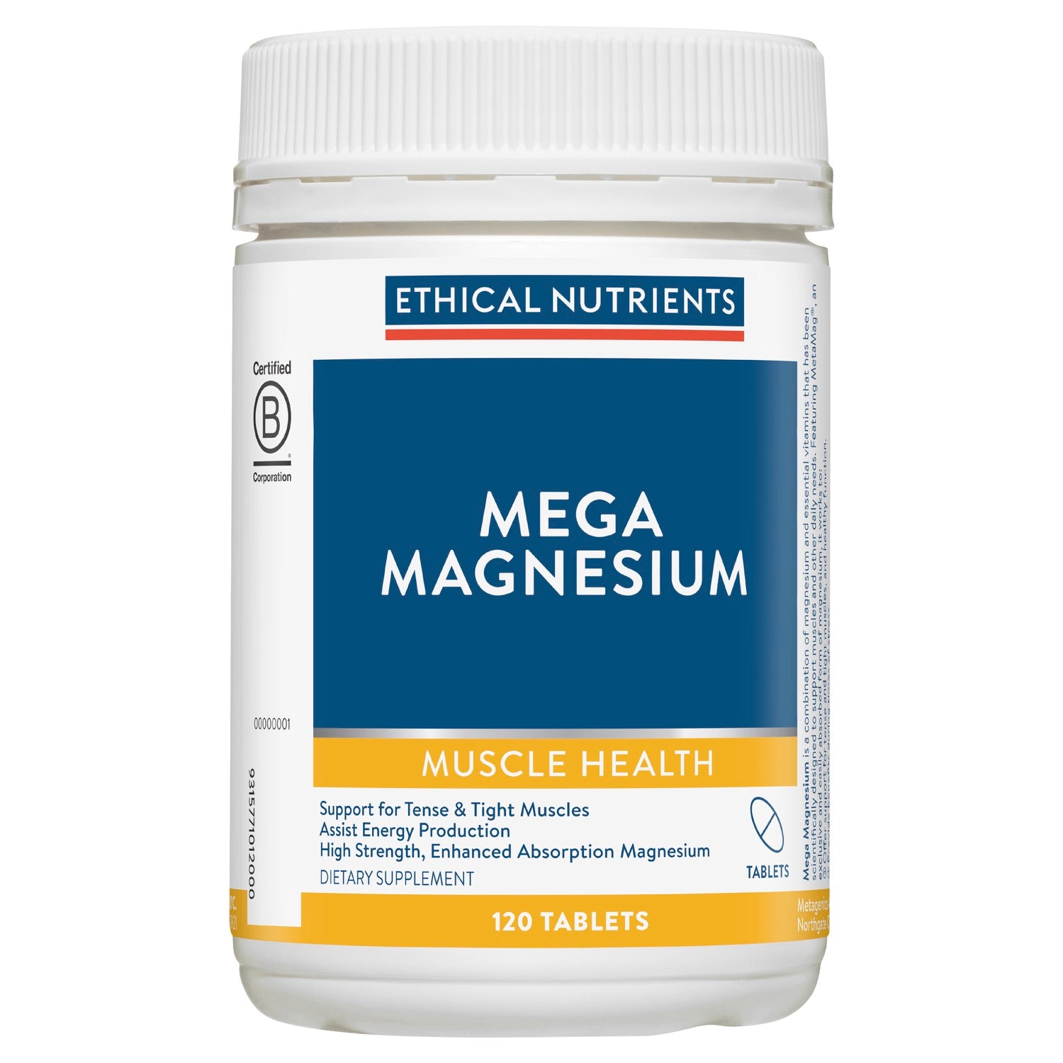 EN Mega Magnesium 120tabs – Unichem Alexandra Pharmacy