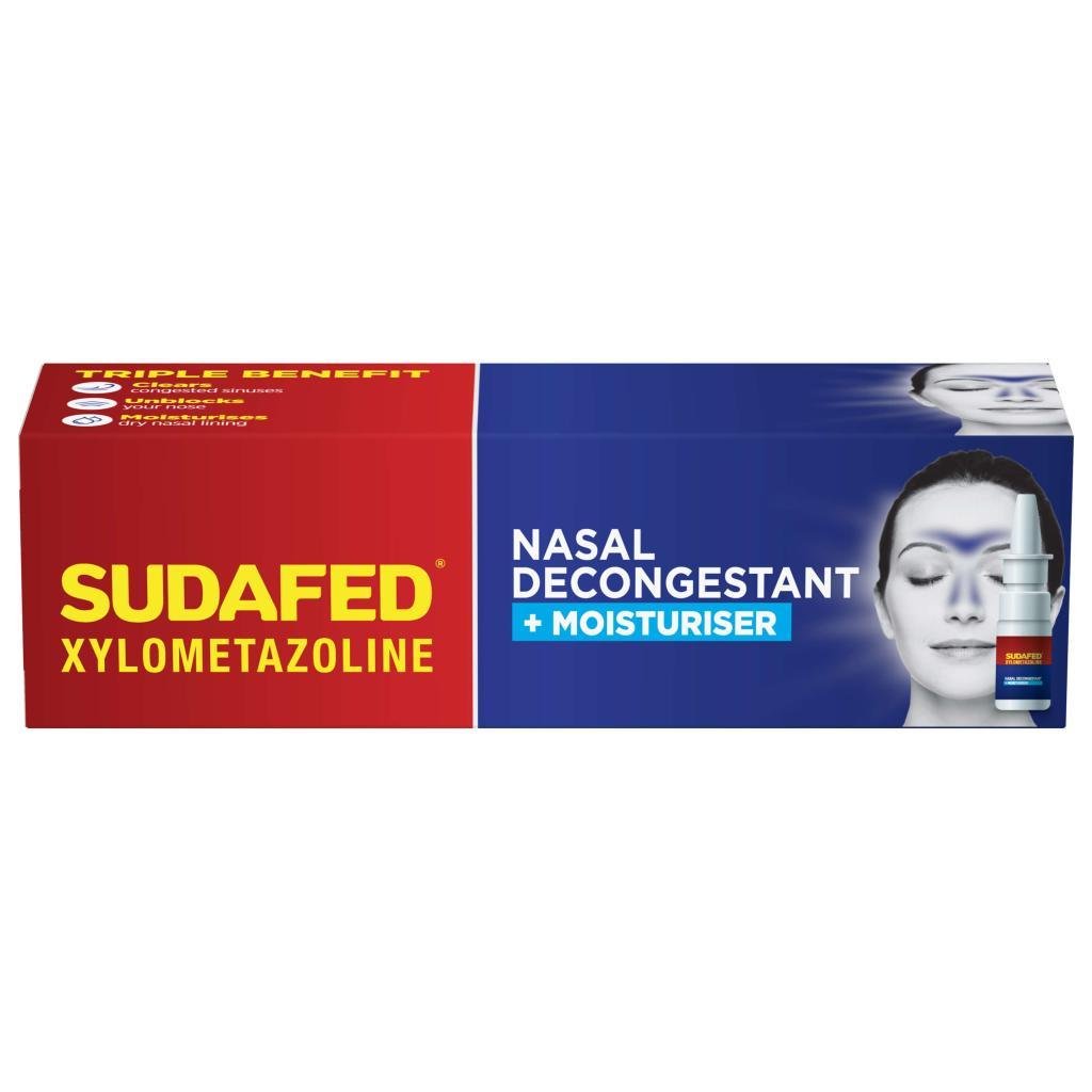 SUDAFED Xylo D+M Nasal Spray 10ml – Unichem Alexandra Pharmacy